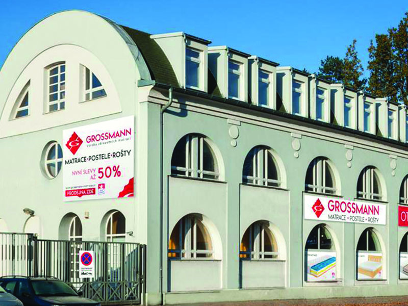 Prodejna Opava - Grossmann-matrace.cz